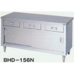 BHD-096N マルゼン 調理台 引出引戸付 | 厨房ベース
